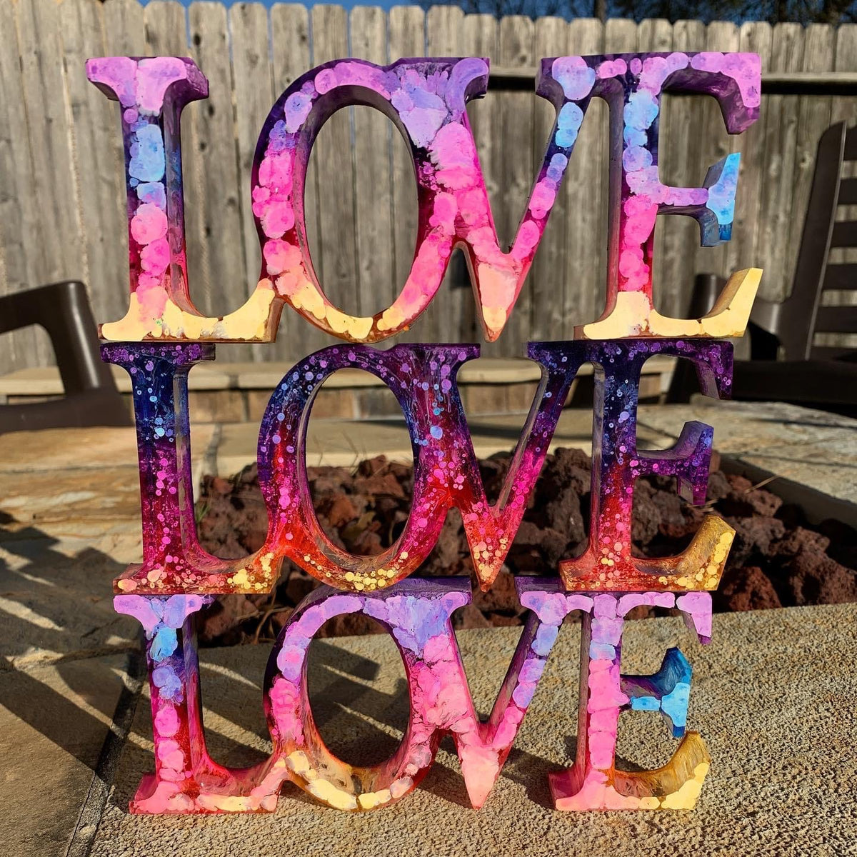 Resin Words – Jenerator Art